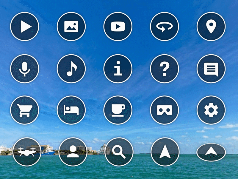 Animated_black_icons – 3DVista Marketplace