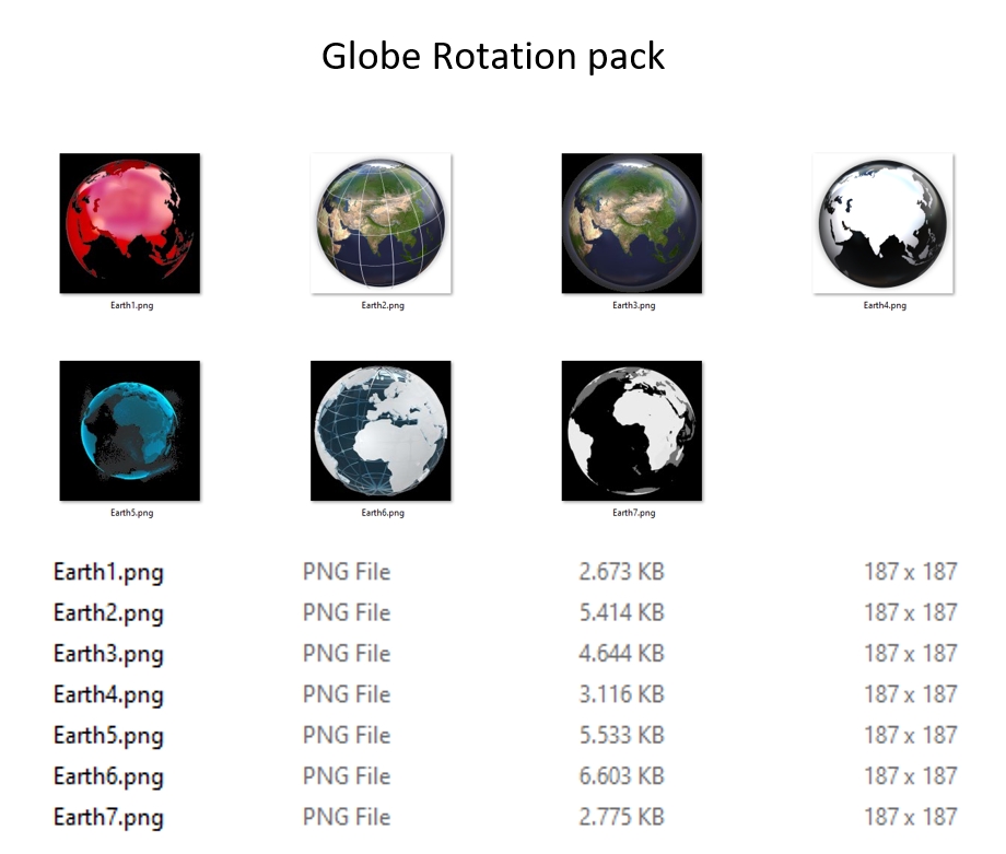 Globe Rotation pack – 3DVista Marketplace