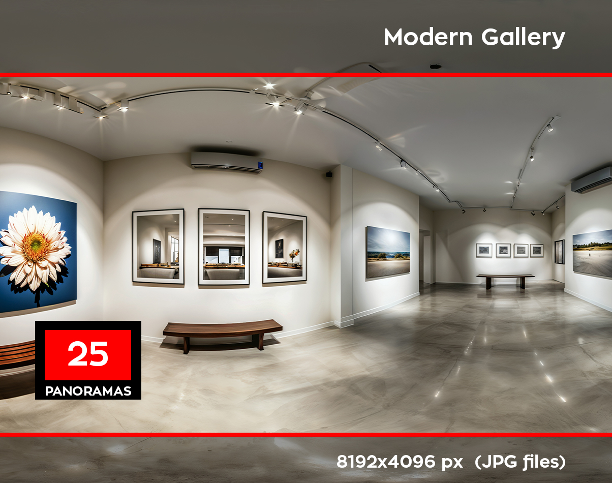 Modern Gallery – 3DVista Marketplace