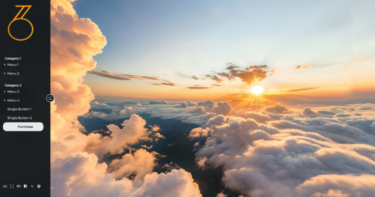 simple-left-side-menu-socialsharing – 3DVista Marketplace